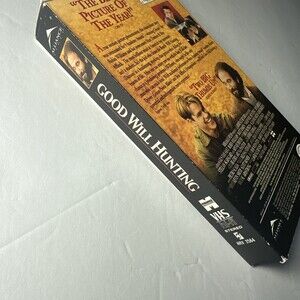 Media | Good Will Hunting Vhs 1998 Robin Williams Matt Damon Ben ...